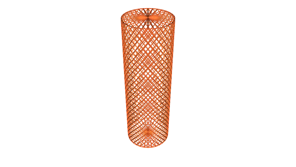 mesh cylinder by Branislav Poldauf | Download free STL model | Printables.com