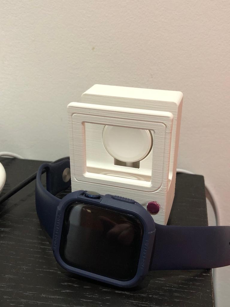 Gameboy Apple Watch Charging Stand with Cases by ff | Download free STL ...