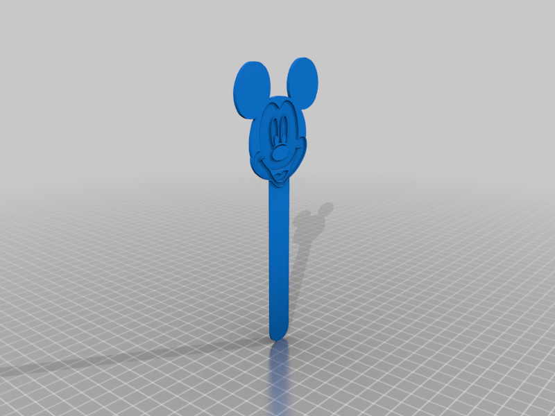 MickeyMouse bookmark by mrmila | Download free STL model | Printables.com