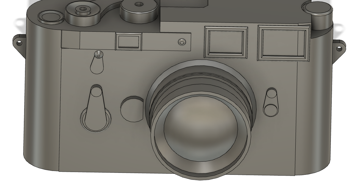 Leica M3 analog camera model by Chave Treze | Download free STL model ...