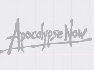 Apocalypse Now Logo by ToxicMaxi | Download free STL model | Printables.com