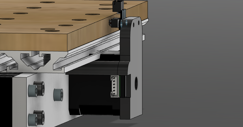 3018 Pro CNC Y Back Endstop PressFit + Magnet par Chop3D | Téléchargez ...