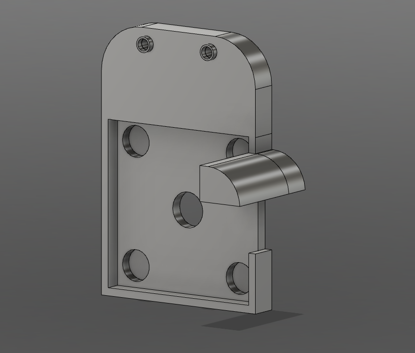 3018 Pro CNC Y Back Endstop PressFit + Magnet por Chop3D | Descargar ...