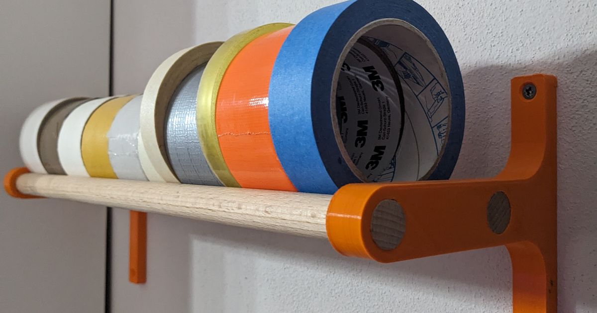 Tape Rack by livioavalle | Download free STL model | Printables.com