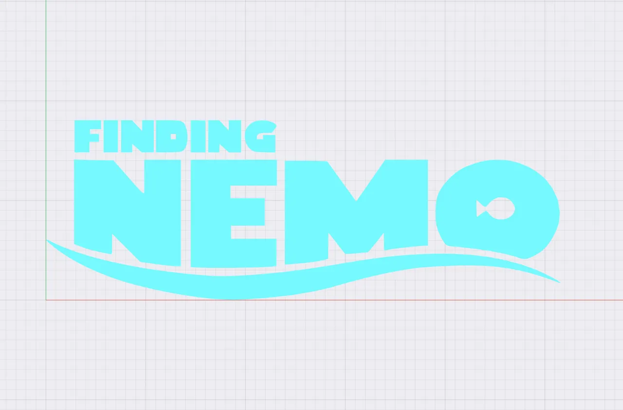Finding Nemo Logo Font