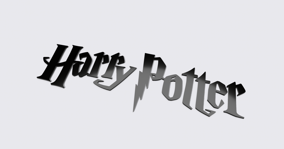 Harry Potter Logo by ToxicMaxi | Download free STL model | Printables.com