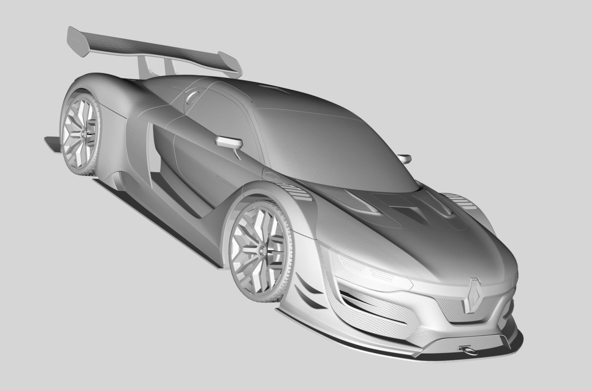 Renault sport RS01 2015 by SamuelNS02 | Download free STL model ...