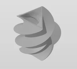 Triangle spiral by Alex Thorndycraft | Download free STL model ...