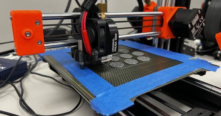 Print on Fabric Test (Small Spikes) by Colton X | Download free STL ...