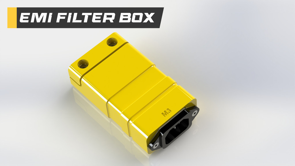 Enclosure for EMI Filter stackable by Lebois | Download free STL model ...