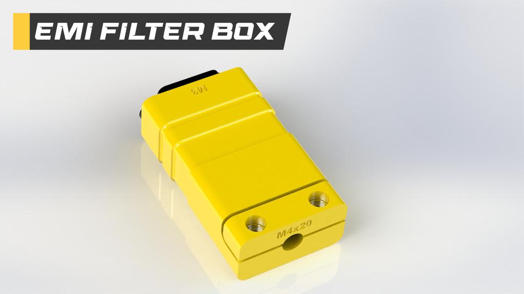 Enclosure for EMI Filter stackable by Lebois | Download free STL model ...