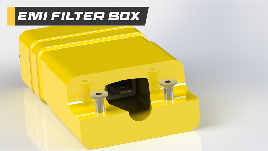 Enclosure for EMI Filter stackable by Lebois | Download free STL model ...