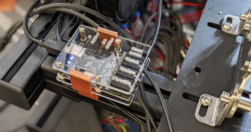 Sim Jack sim racing pedals control box clip by Lebois | Download free ...