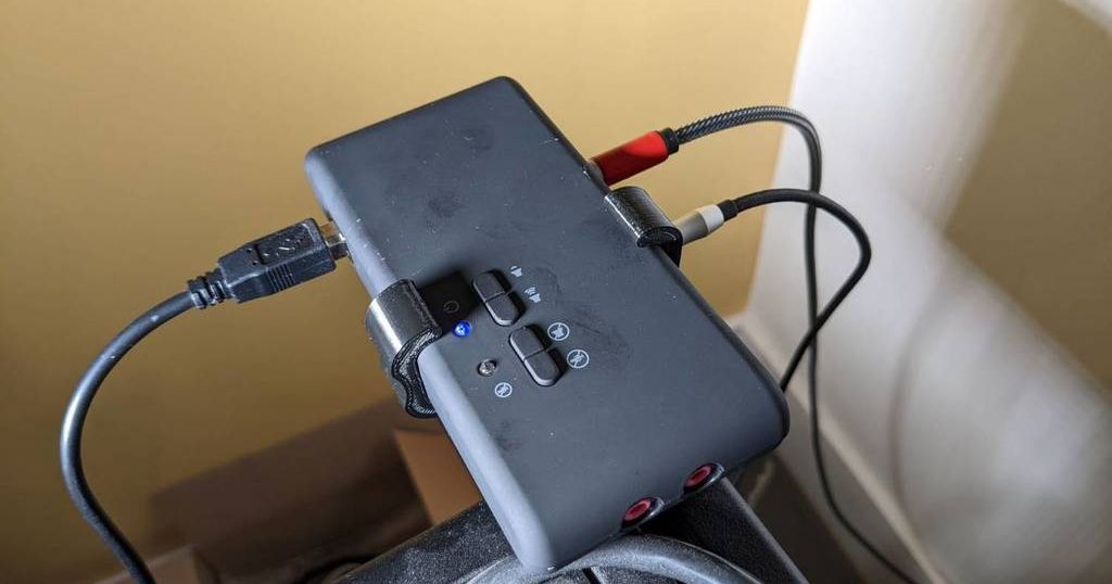 USB Sound card 7.1 holder for sim racing rig by Lebois | Download free ...