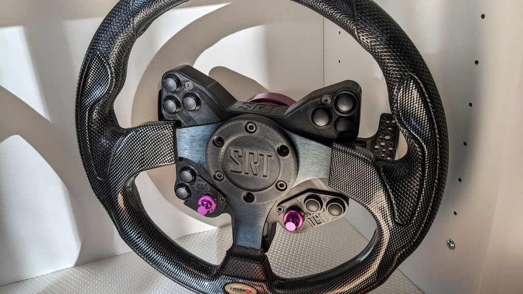 Wheel button plate for Sim Racing Simucube wireless by Lebois ...