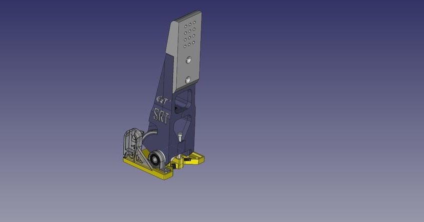 Accelerator Pedal Gt V6 0 By Lebois Download Free Stl Model