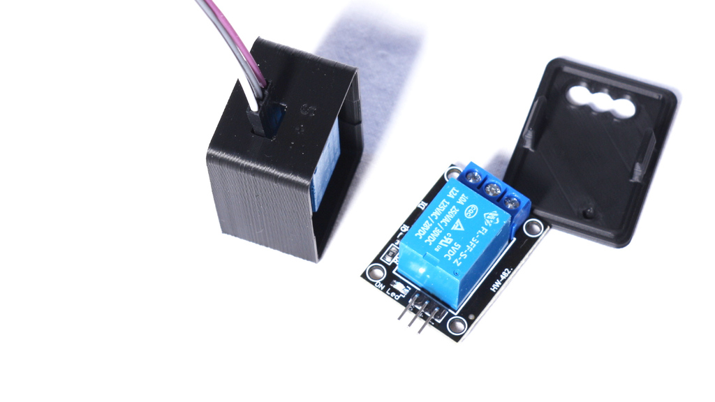 Box for Power Relay Module Board by Lebois | Download free STL model ...