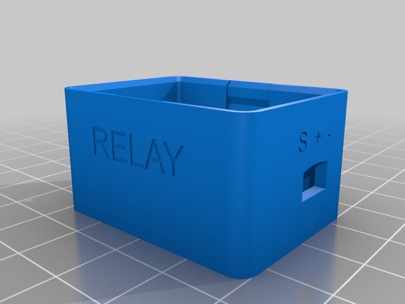 Box for Power Relay Module Board by Lebois | Download free STL model ...