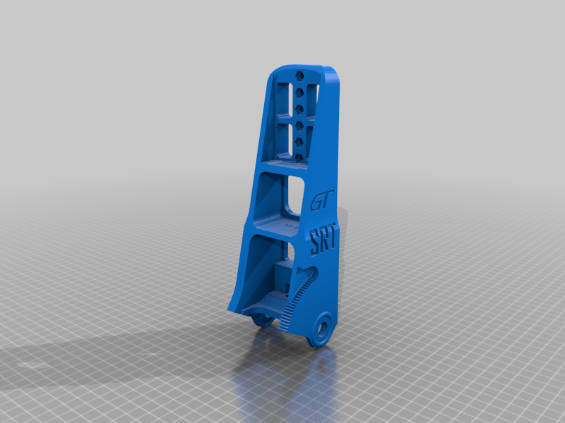 Accelerator pedal SRT GT sim racing v5.8 by Lebois | Download free STL ...