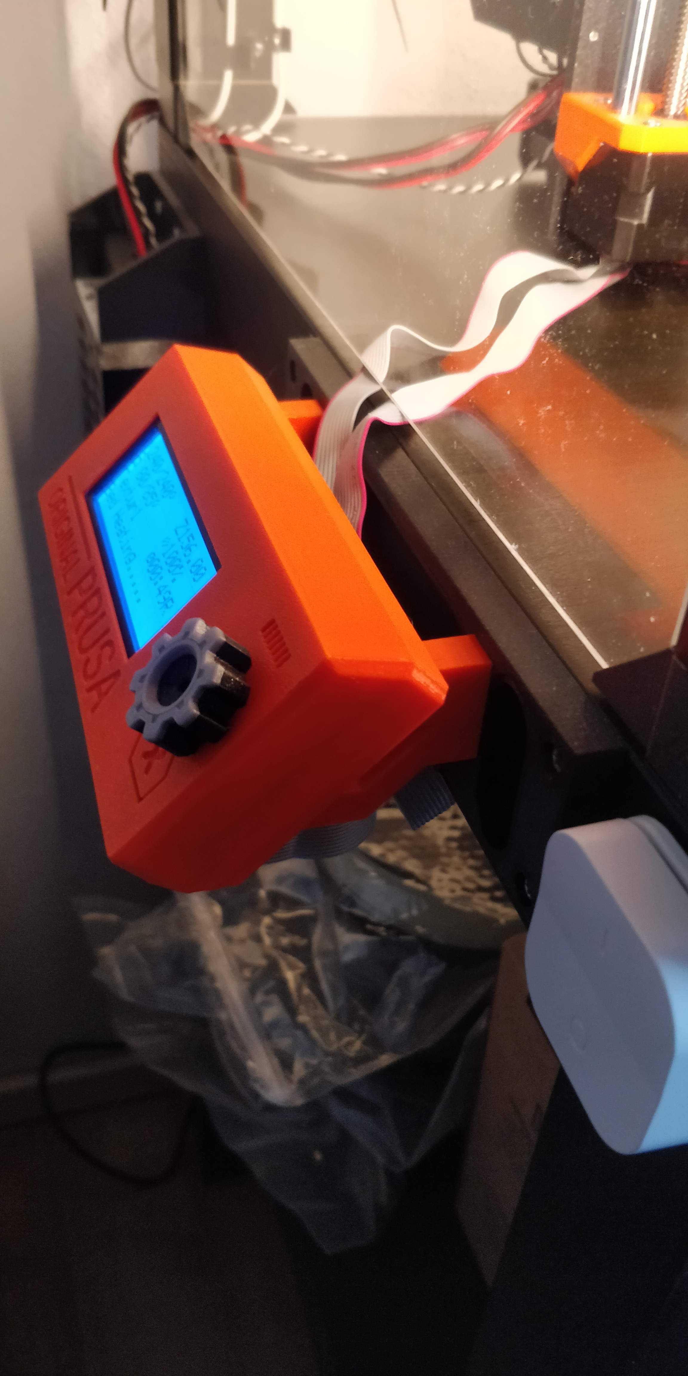 Prusa i3 MK3S+ LCD Plate for Lack enclosure / Montageplatte für LCD ...