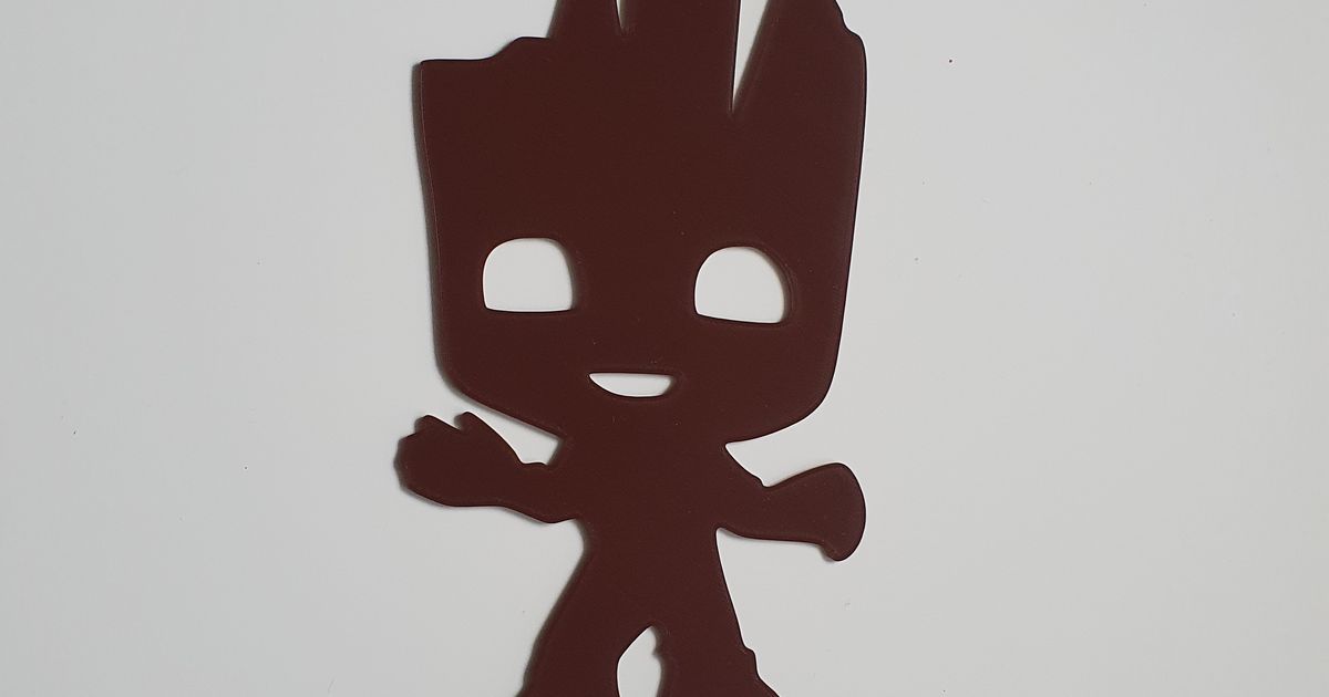 Baby Groot Wall Decor by MartinCrow | Download free STL model ...