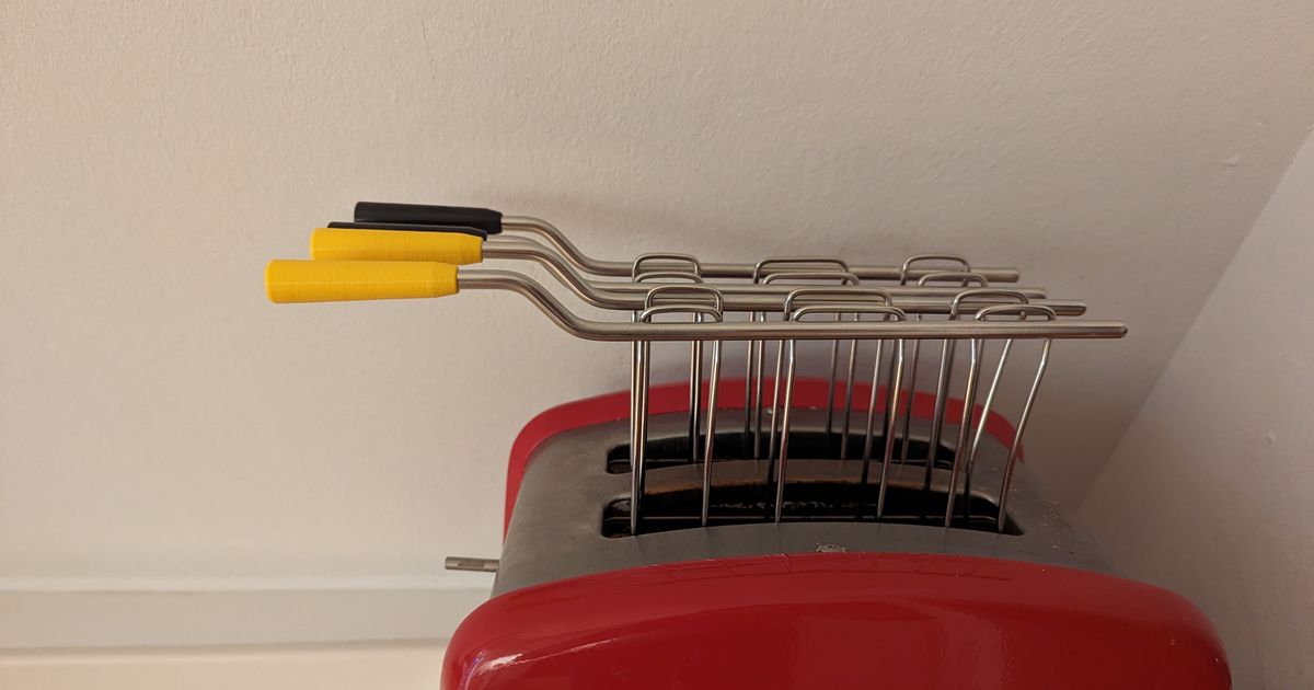 KitchenAid Sandwich Toaster Clamp Handle by domlen | Download free STL ...