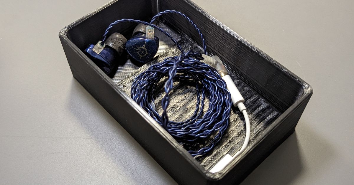 IEM storage box by JGR | Download free STL model | Printables.com