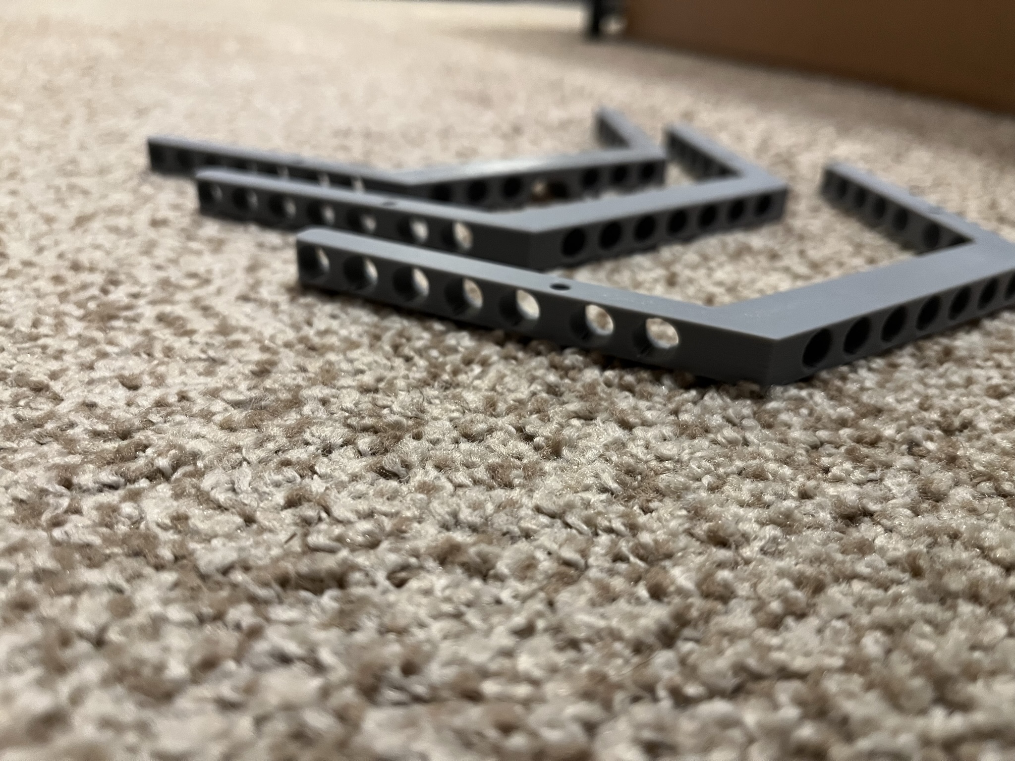 Perforated Upper Plate Risers for Flsun V400 by OldCoder | Download ...