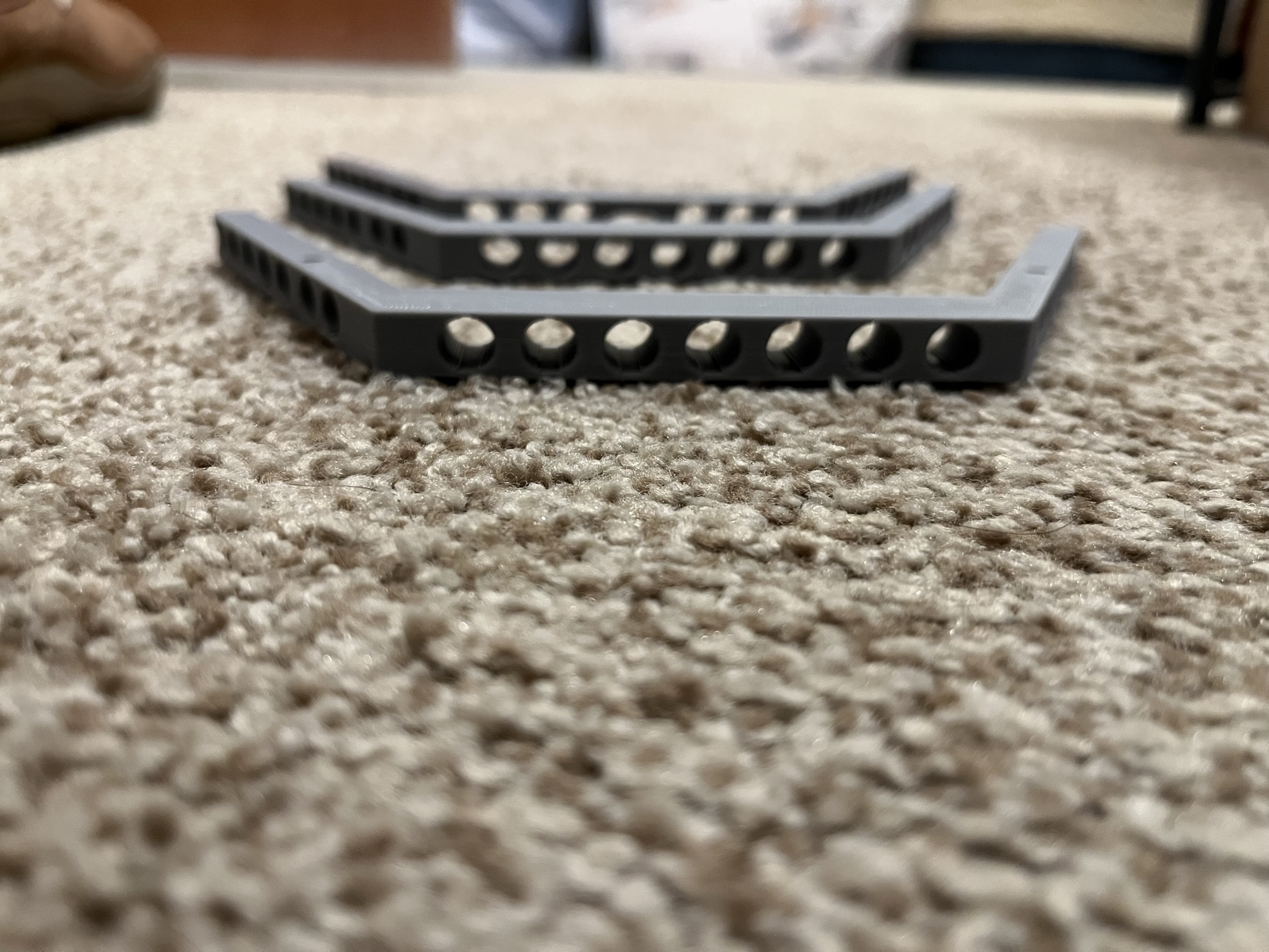 Perforated Upper Plate Risers for Flsun V400 by OldCoder | Download ...