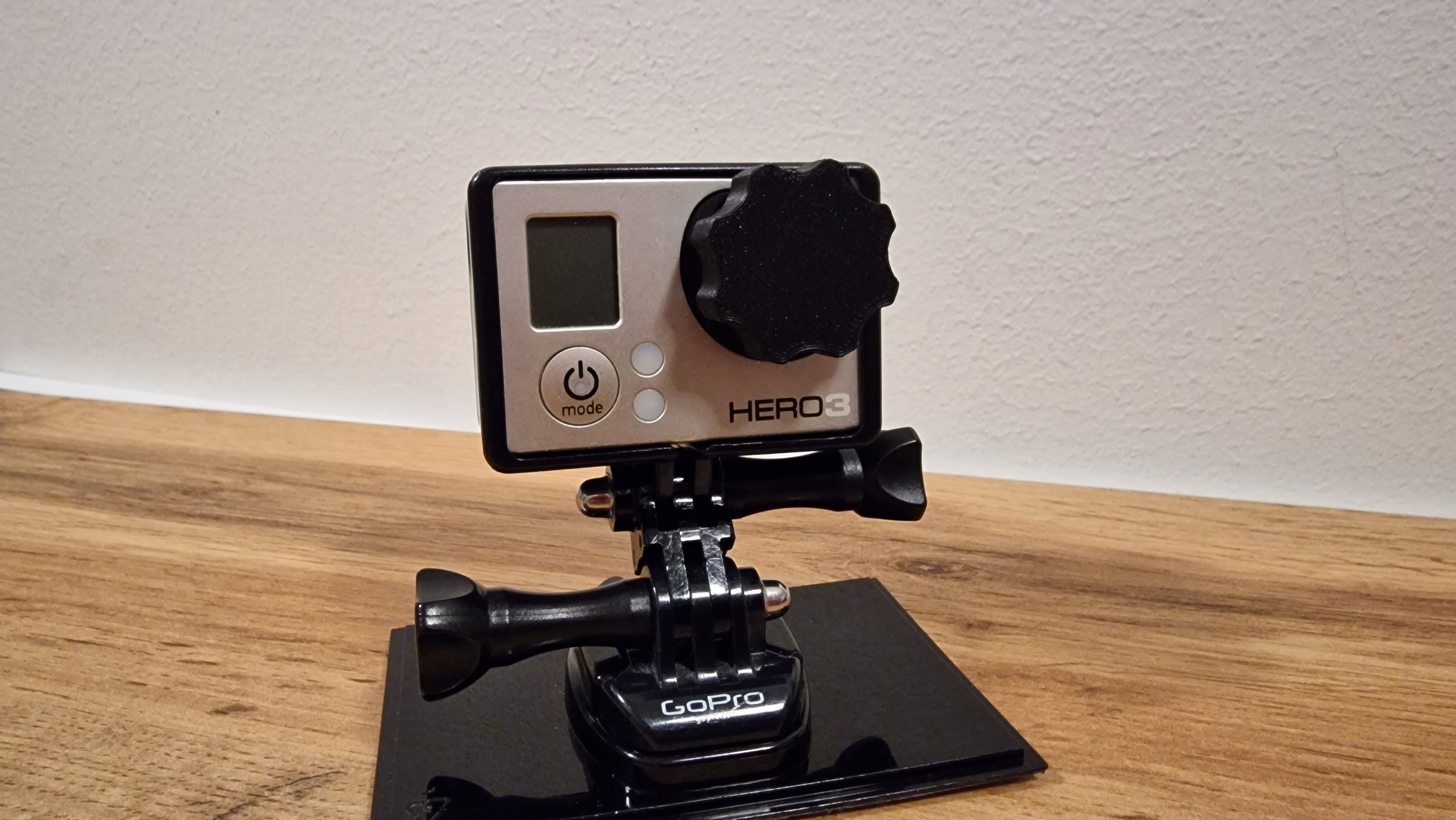 GoPro HERO 3/3+/4 lens cover by Miika | Download free STL model ...
