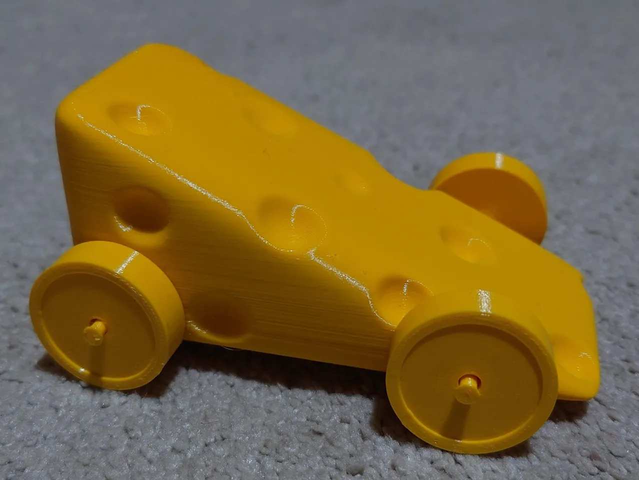 Cheese Flavoured Toy Car by daGill | Download free STL model ...