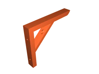 Simple Shelf Bracket by PrestigiousPrints3D | Download free STL model ...