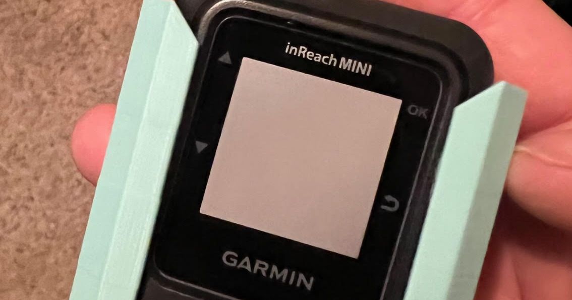 Garmin InReach Mini backpack holder by MAC_Addy | Download free STL ...