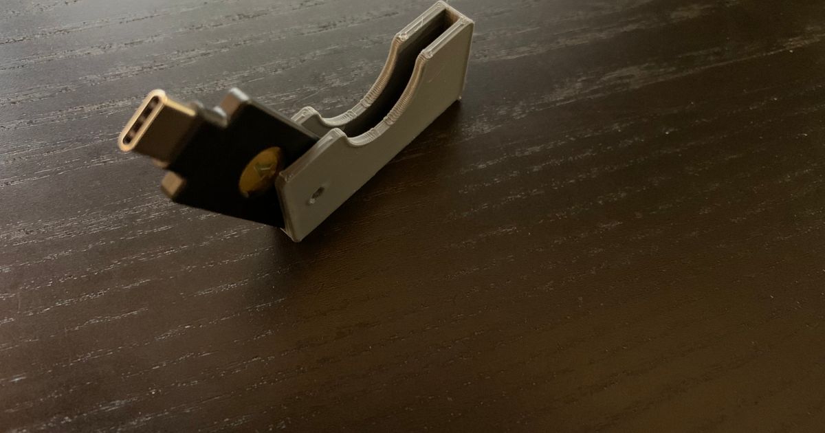 YubiKey 5C NFC Standalone Shell by RM0020482907 | Download free STL ...