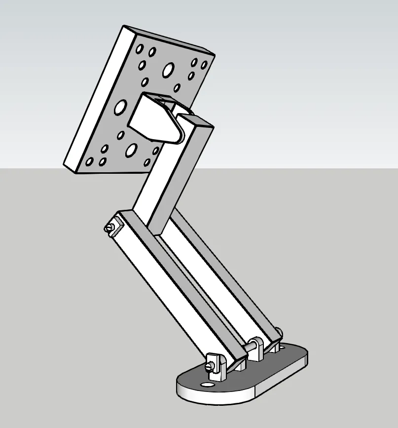 Monitor Wall Mount by LordNektype | Download free STL model ...