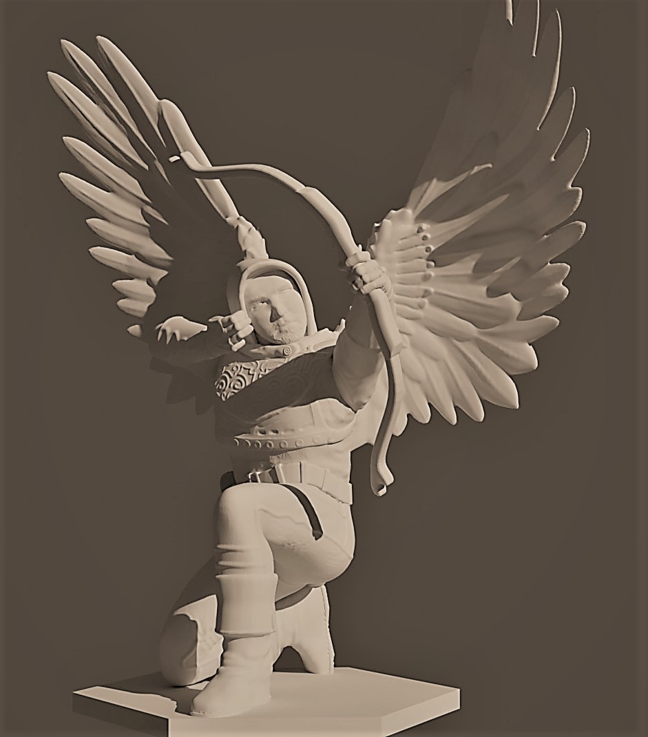 Flying Archer by MikeIEA | Download free STL model | Printables.com