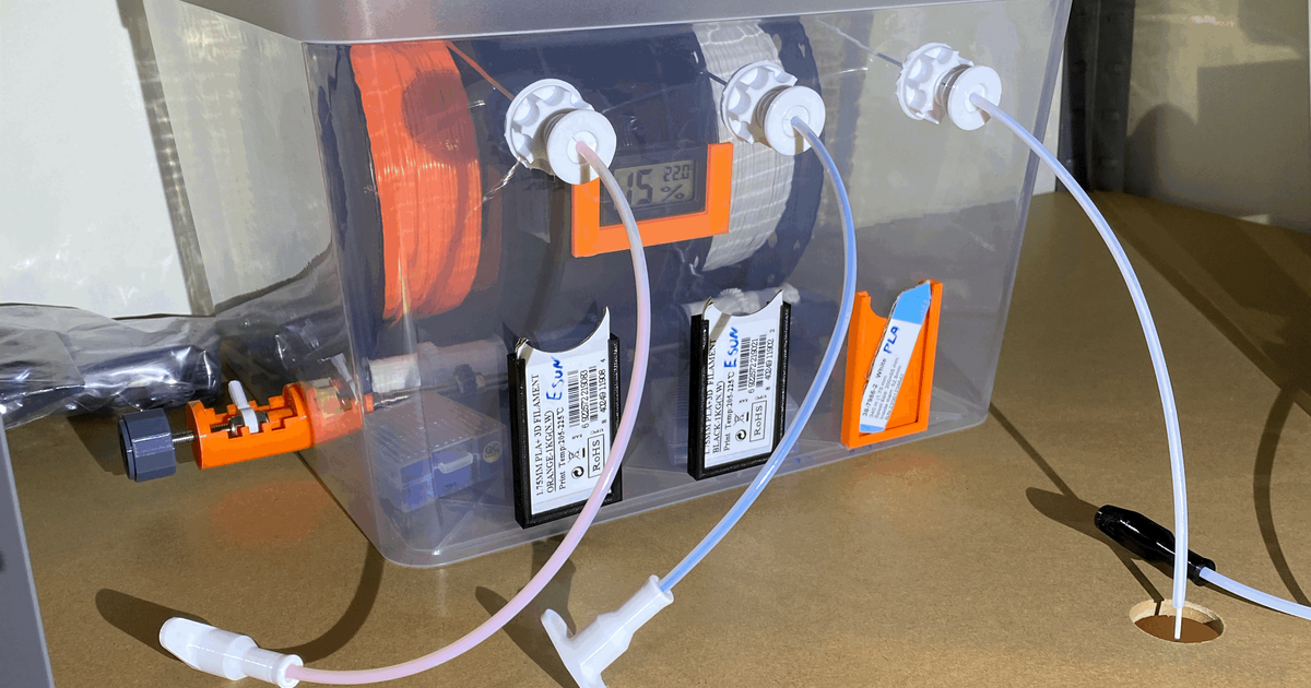 Filament rewind box kit by Ovland3D | Download free STL model ...