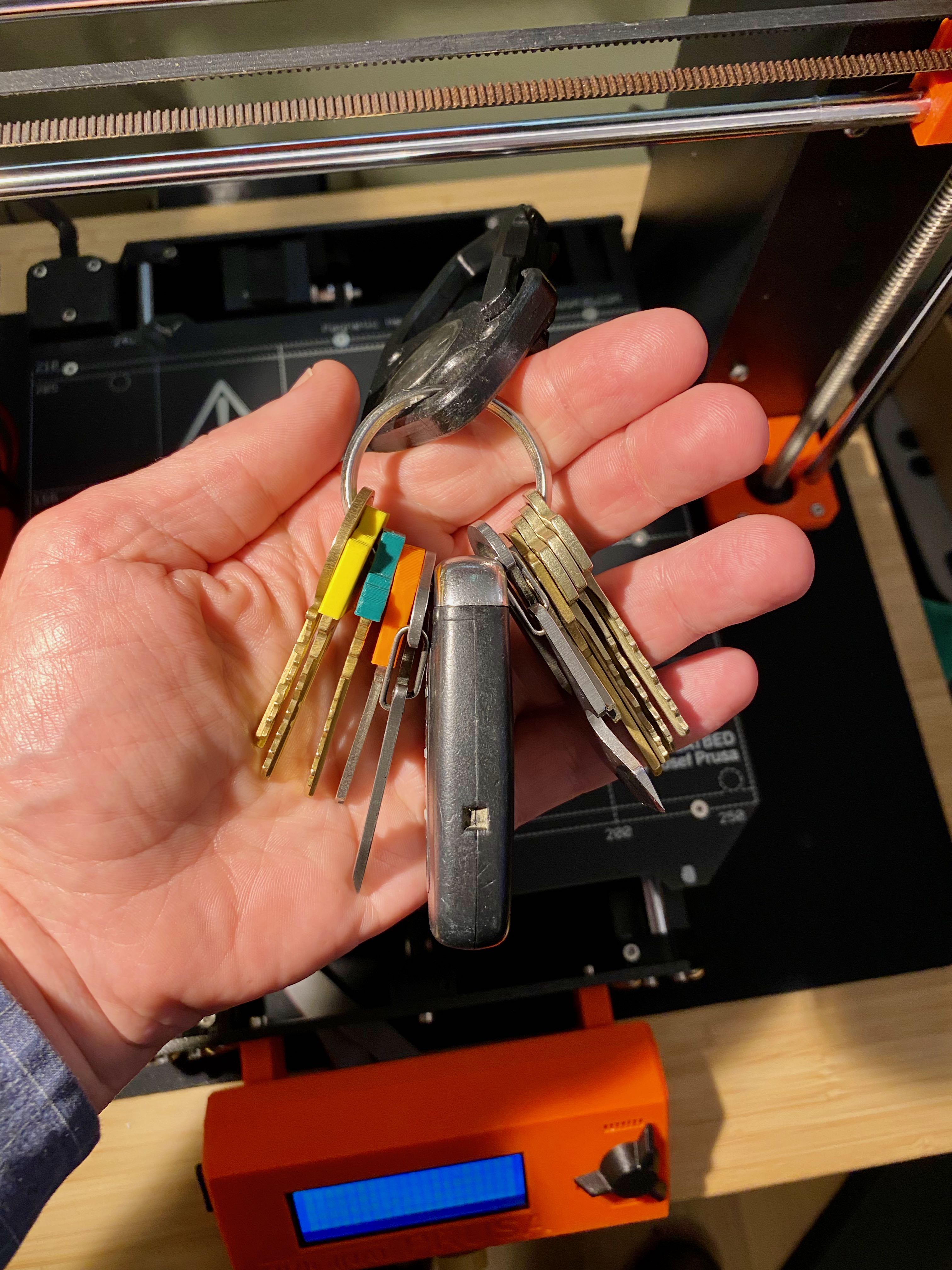 Key ID Caps for Kwikset, Schlage and MinuteKey Key Blanks by radiojack ...