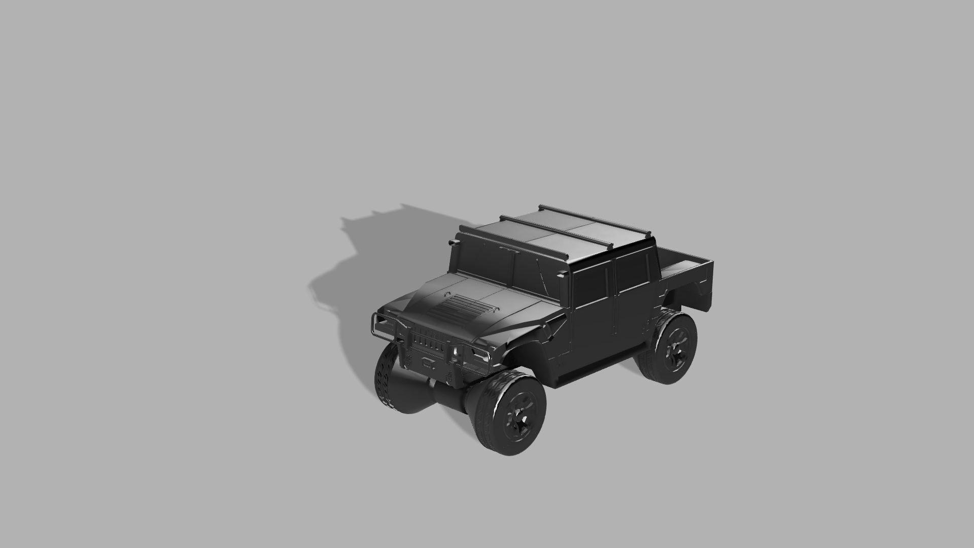 Hummer H1 (Print-in-Place) by CalebTimoteo | Download free STL model ...