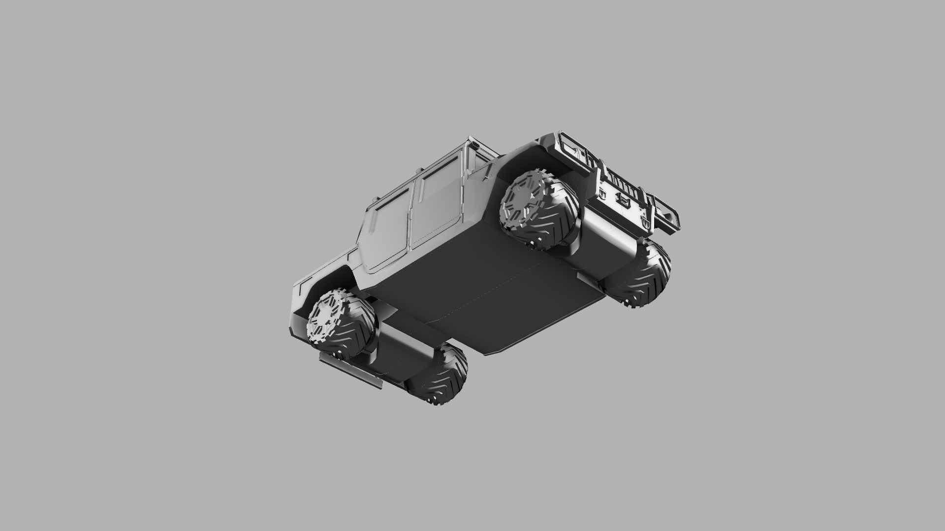 Hummer H1 (Print-in-Place) by CalebTimoteo | Download free STL model ...