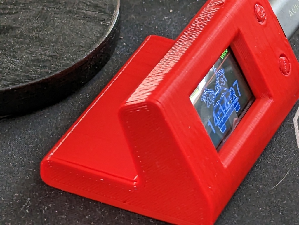 Ttgo T Display Esp32 Stand With Battery Case By Azega Download Free