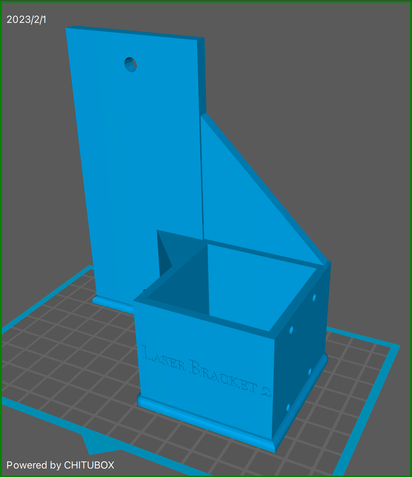 Laser Mount for Genmitsu 4030 by Jun Oem | Download free STL model ...