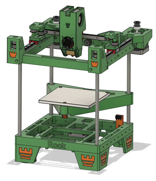 Rook MK1 3D Printer by Rolohaun Design | Download free STL model ...