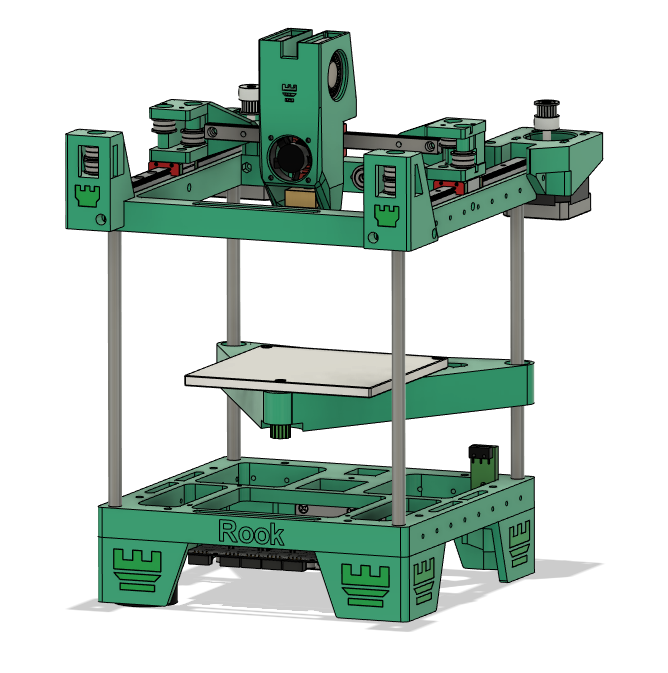 Rook MK1 3D Printer by Rolohaun Design | Download free STL model ...