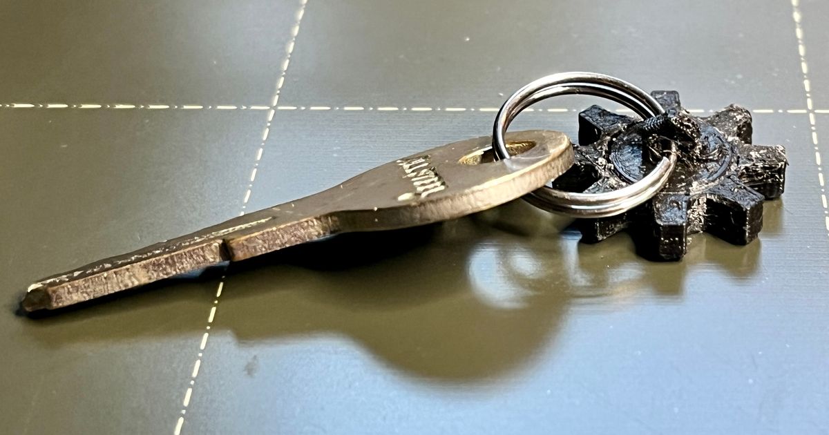 Magnetic Key Chain by KenTravels | Download free STL model | Printables.com