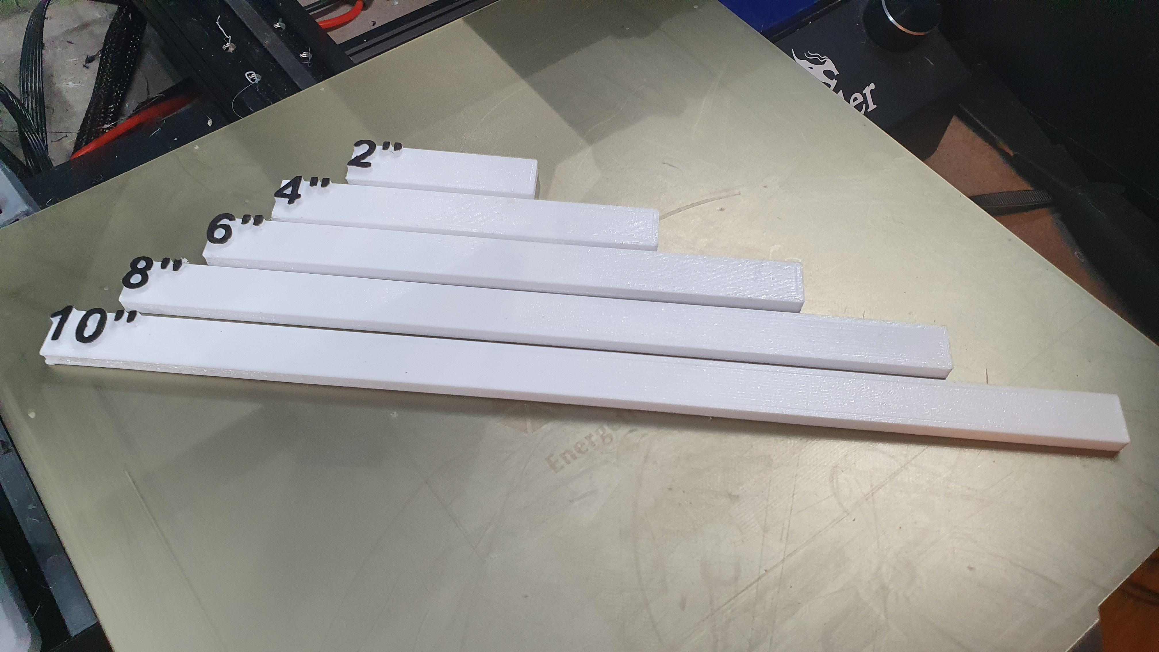 Measuring sticks for wargaming by Chetigol | Download free STL model ...