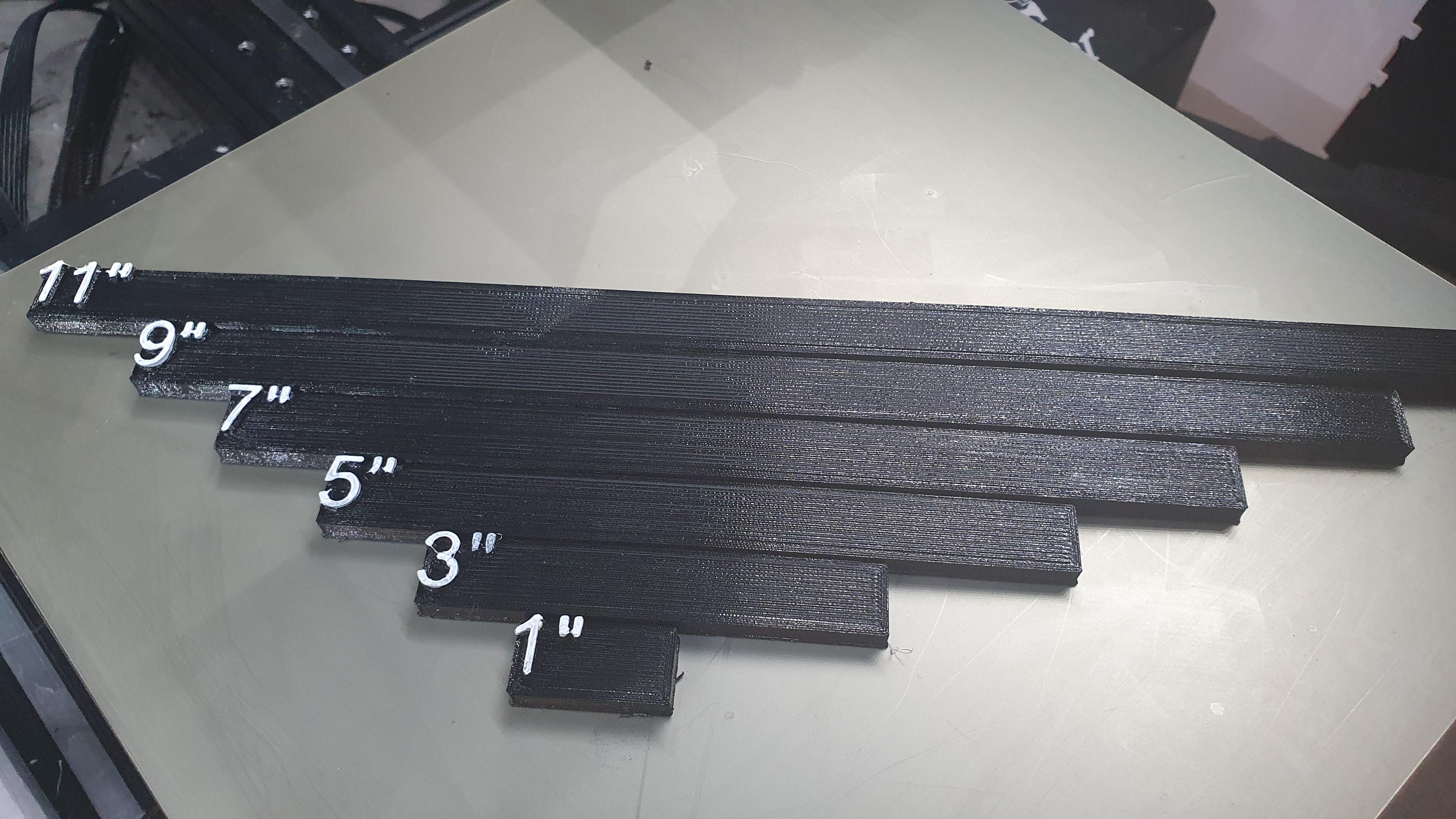 Measuring sticks for wargaming by Chetigol | Download free STL model ...