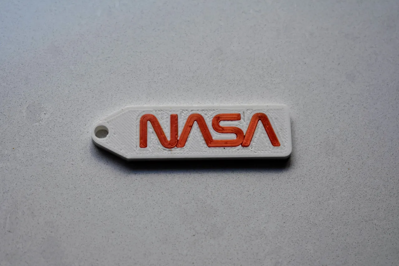 NASA Keytag by Leo | Download free STL model | Printables.com