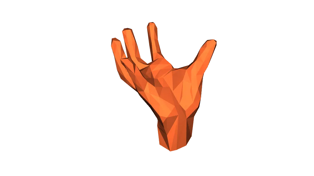 Low Poly Thing horizontal cut by T.Uehara | Download free STL model ...