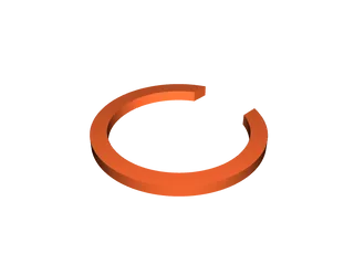 fursuit snoot rings by volkinaxe | Download free STL model | Printables.com